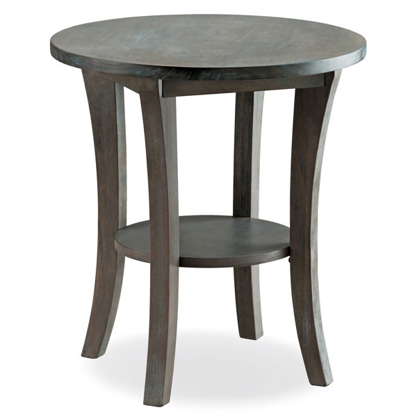 Ophelia & Co. Boa Solid Wood Round Side Table & Reviews | Wayfair